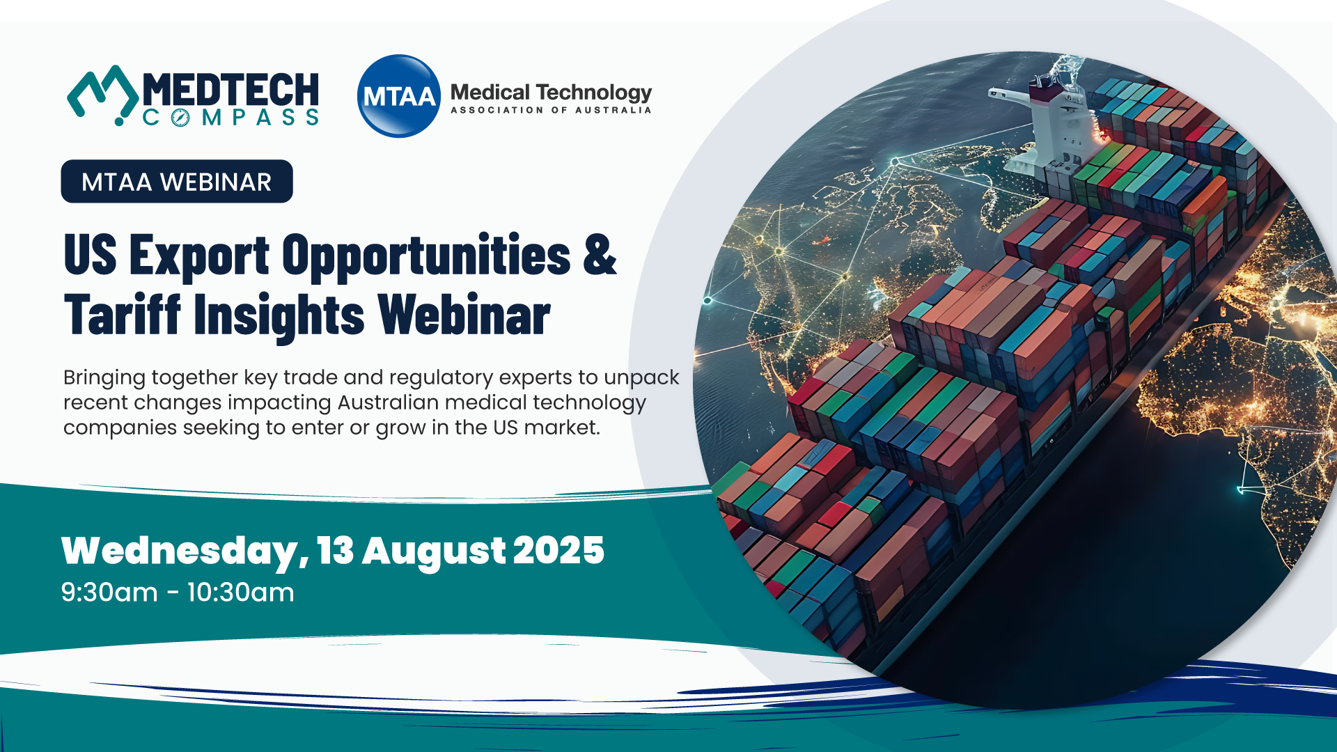 US Export Opportunities & Tariff Insights Webinar - MedTech Compass